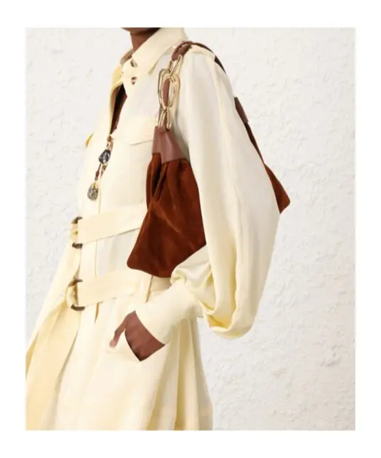 Zimmermann Trampoline Small Hobo Bag