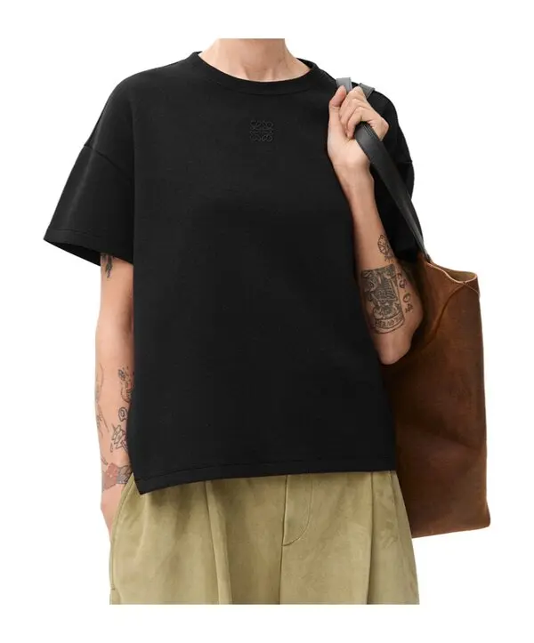 Loewe Asymmetrical Jersey T-shirt