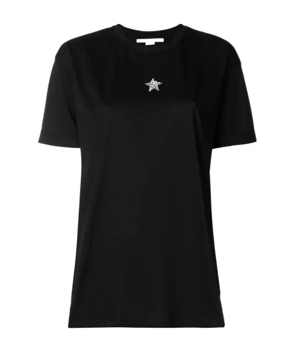 Stella McCartney Embellished Star Crewneck T-shirt