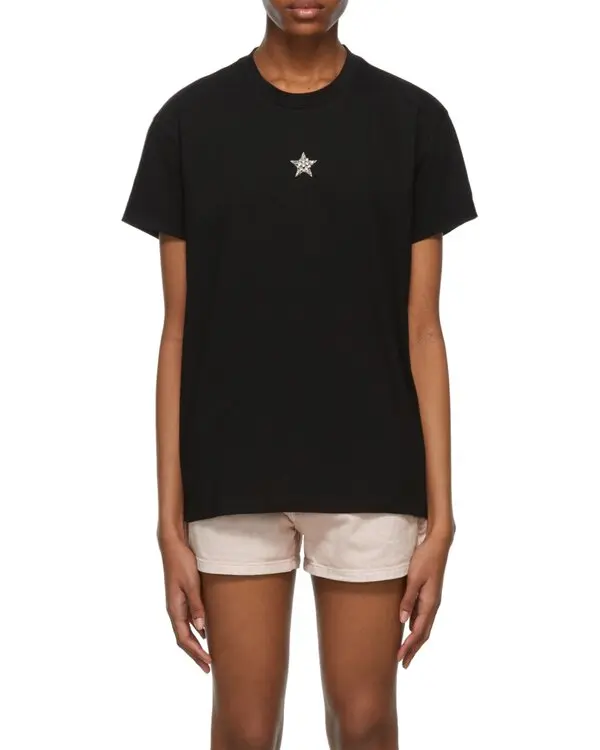 Stella McCartney Embellished Star Crewneck T-shirt