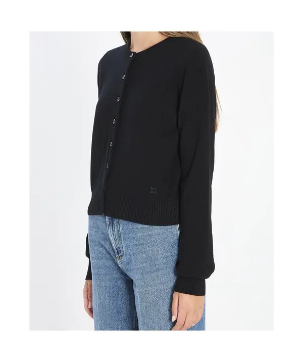 Dolce & Gabbana Button-front Ribbed Cardigan
