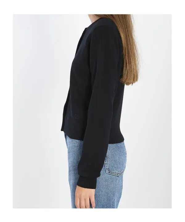 Dolce & Gabbana Button-front Ribbed Cardigan