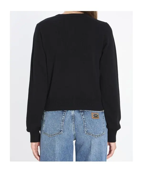 Dolce & Gabbana Button-front Ribbed Cardigan