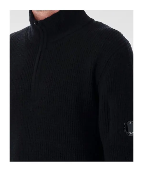 C.P. COMPANY Lens Detail Zip Jumper