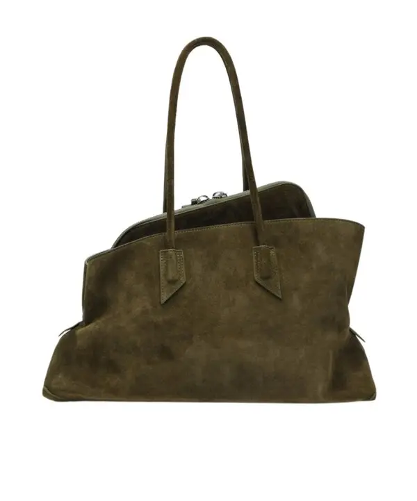 Attico Medium La Passeggiata Shoulder Bag - Green