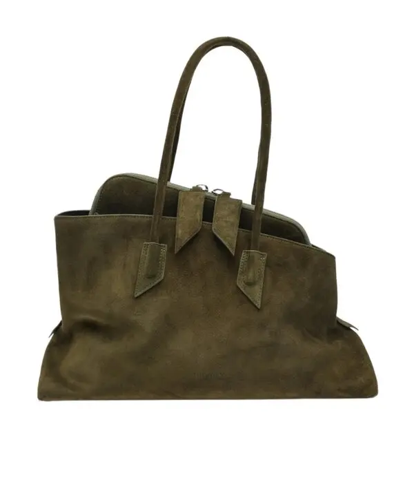 Attico Medium La Passeggiata Shoulder Bag - Green