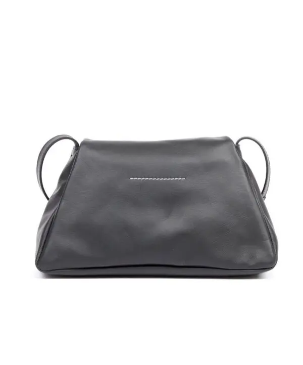 MAISON MARGIELA Logo Plaque Crossbody Bag