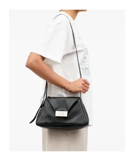 MAISON MARGIELA Logo Plaque Crossbody Bag