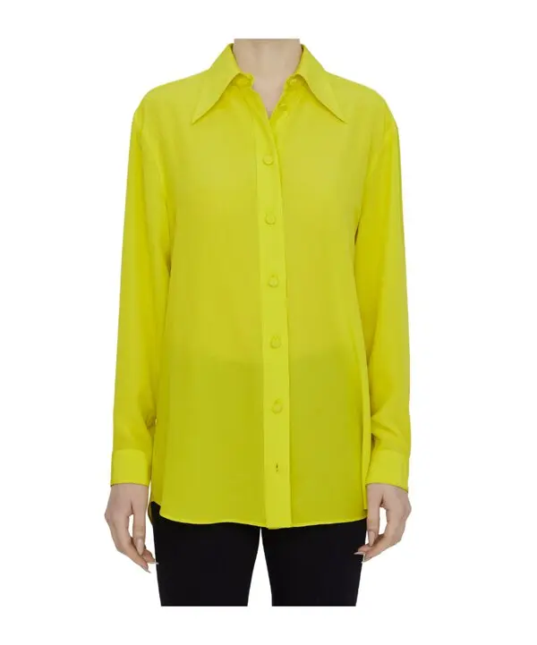 Gucci Long Sleeve Shirt With Lapel Detail