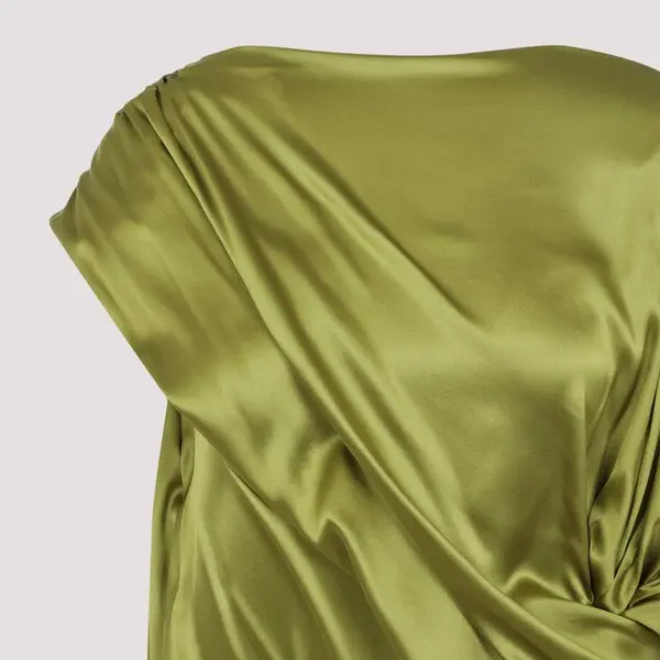 Dries Van Noten Draped One-shoulder Maxi Dress