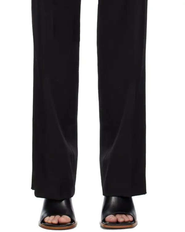 Jacquemus Le Pantalon Ficelle Soft Tailored Pants - Black