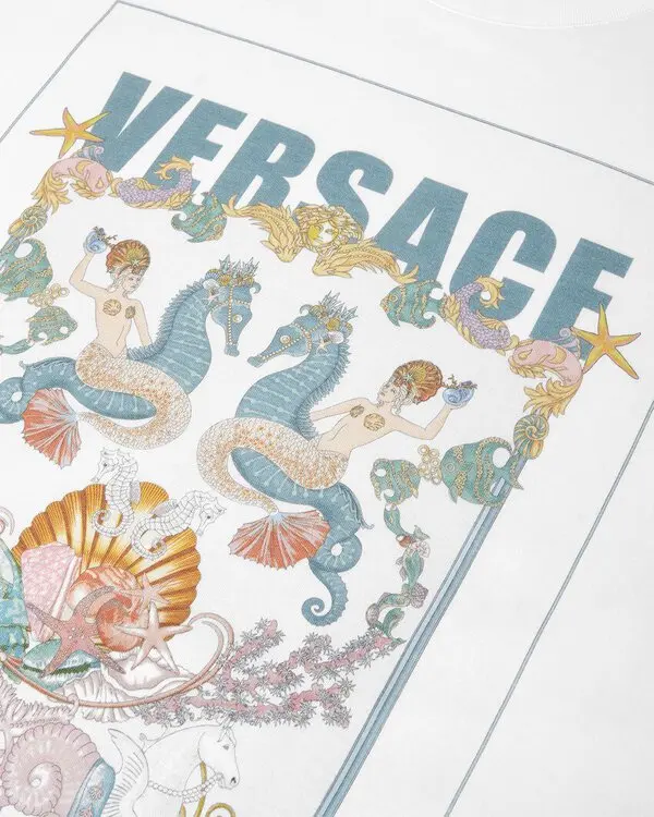 Versace Pattern-printed Crewneck T-shirt