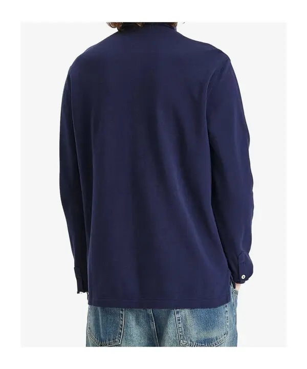 Polo Ralph Lauren Logo Embroidered Long Sleeved Polo Shhirt