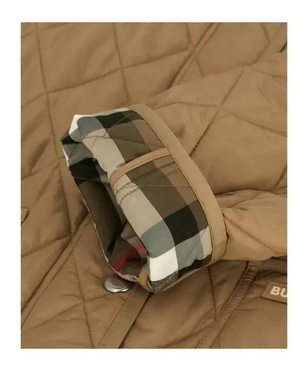 Burberry Quilted Hooded Long Cotton Suit