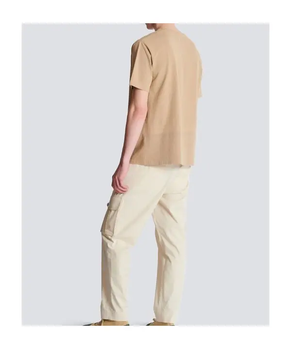 Balmain Embroidered Médaille T-shirt - Nude
