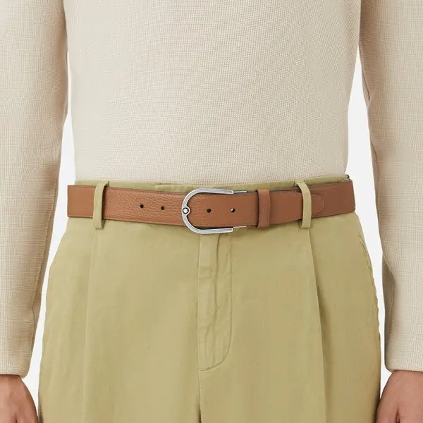 Montblanc Double-sided Horseshoe Buckle Belt