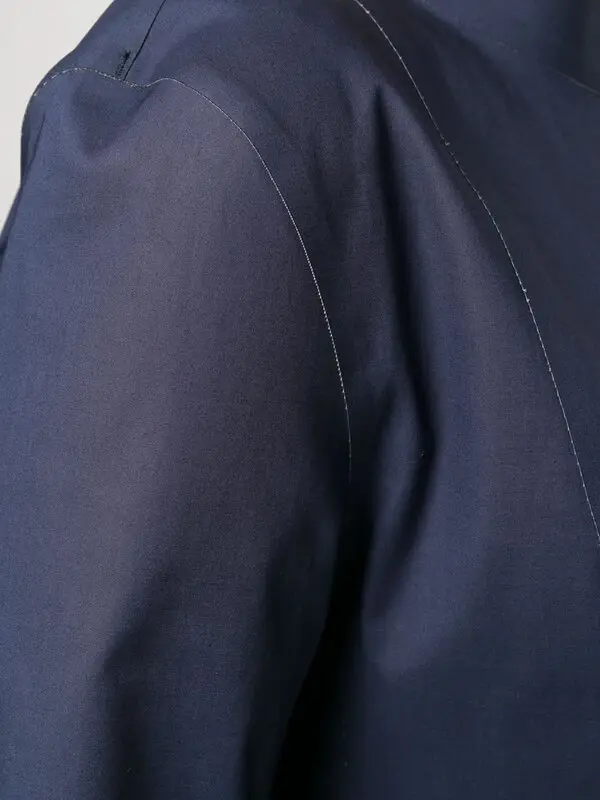 Herno Band Collar 3/4 Sleeve Jacket