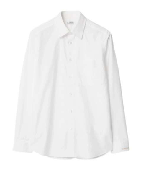 Burberry Cotton Oxford Shirt - White