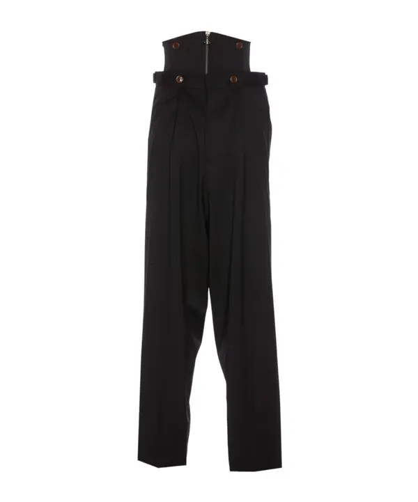 VIVIENNE WESTWOOD Zip-up Trousers - Black