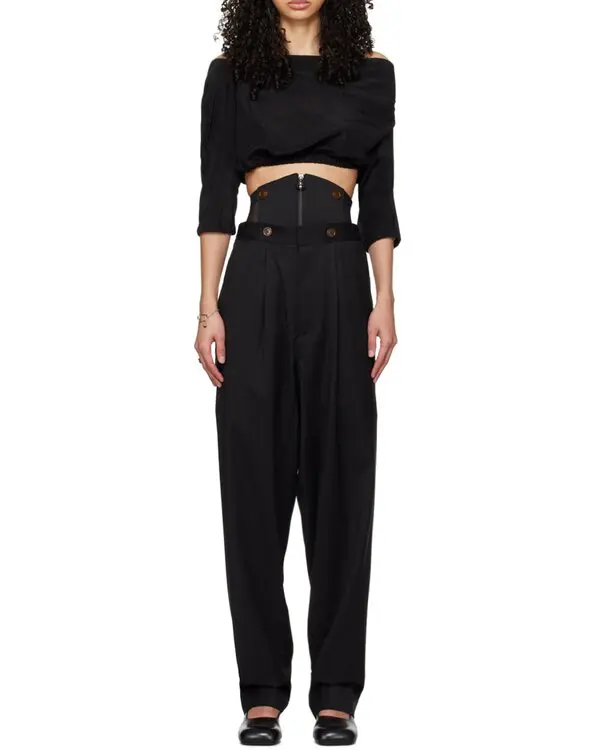 VIVIENNE WESTWOOD Zip-up Pleated Trousers