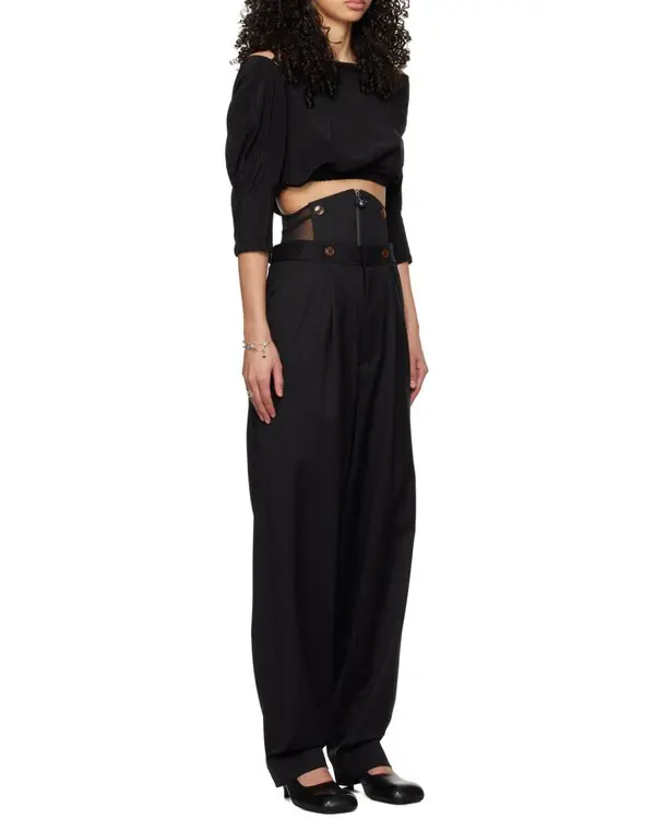 VIVIENNE WESTWOOD Zip-up Pleated Trousers
