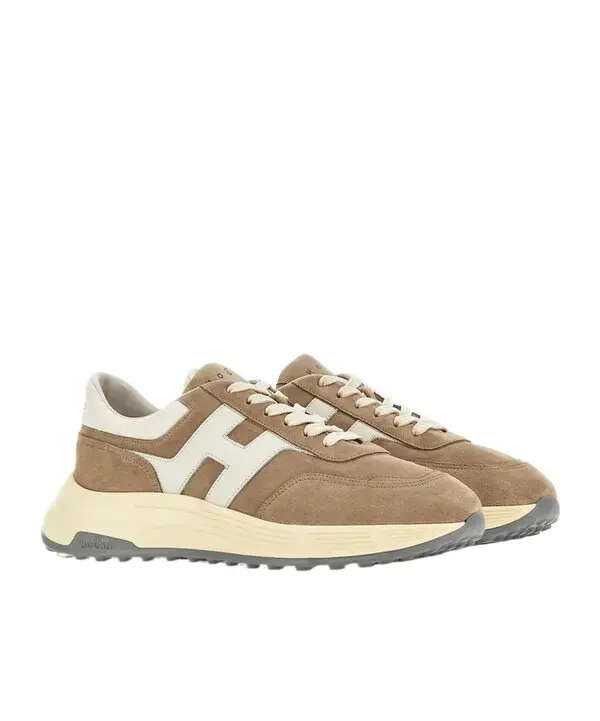 Hogan Hyperlight Lace-up Sneakers - Brown