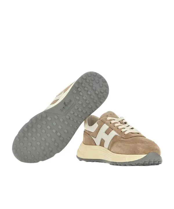 Hogan Hyperlight Lace-up Sneakers - Brown