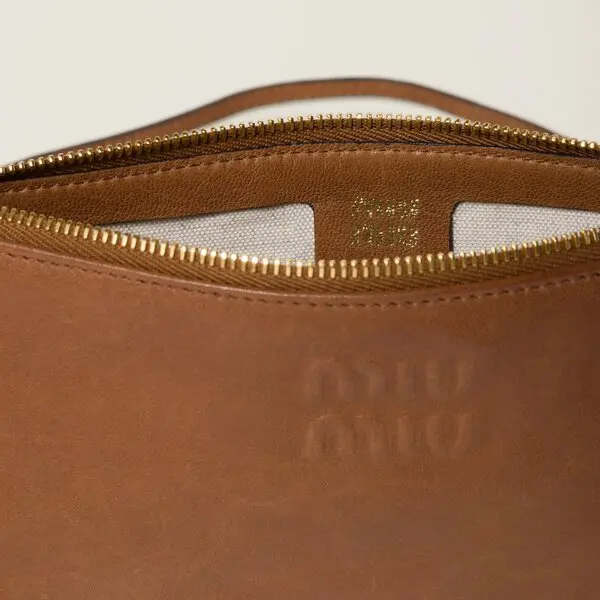 Miu Miu Leather Mini Shoulder Bag