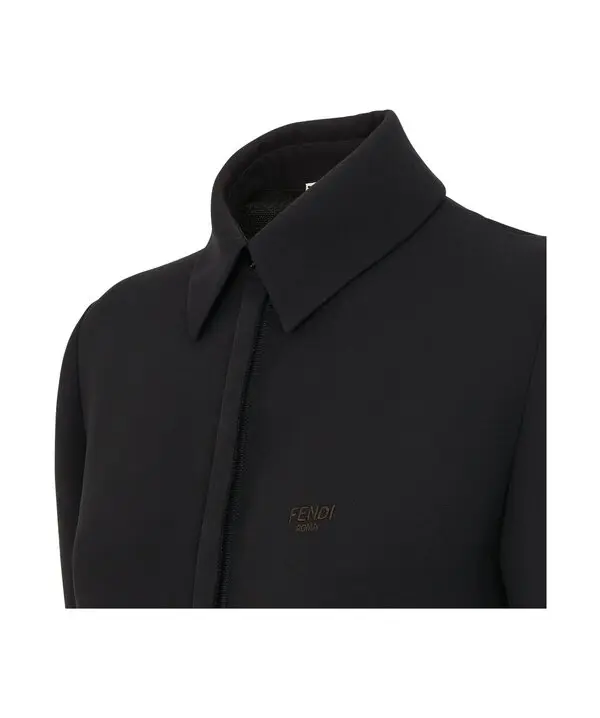 Fendi Silk Cady Jersey Shirt