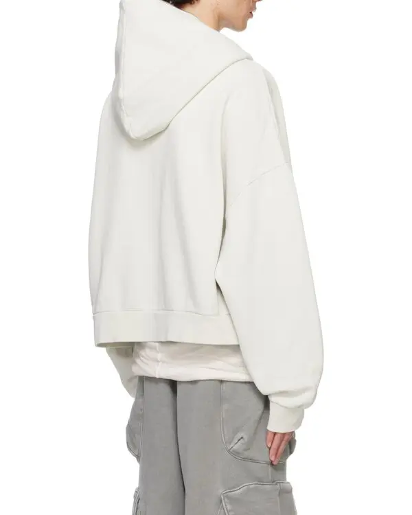 ENTIRE STUDIOS Eternal Full-zip Hoodie - White