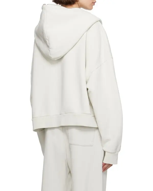 ENTIRE STUDIOS Eternal Full-zip Hoodie - White