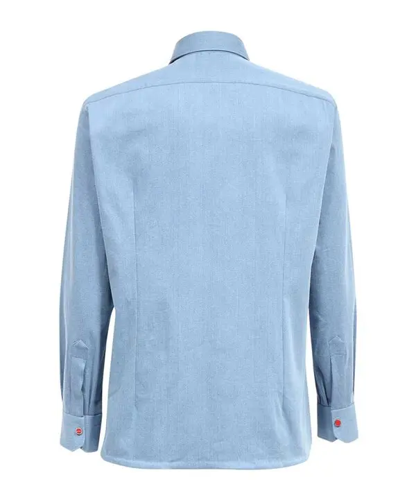 Kiton Long-sleeved Shirt - Blue