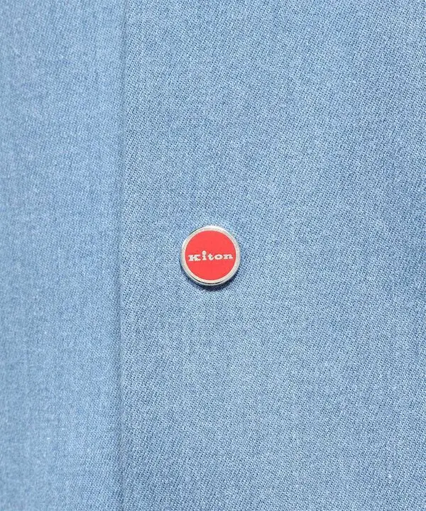 Kiton Long-sleeved Shirt - Blue