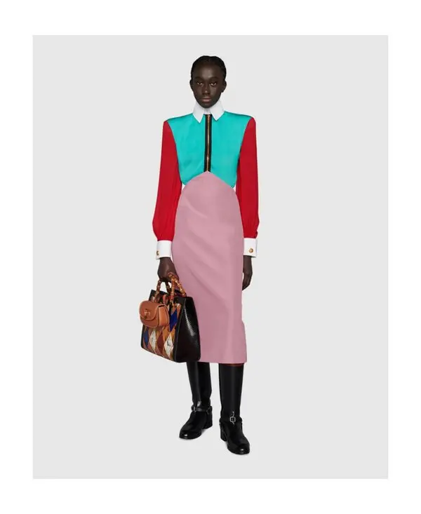 Gucci High-waisted Midi Skirt