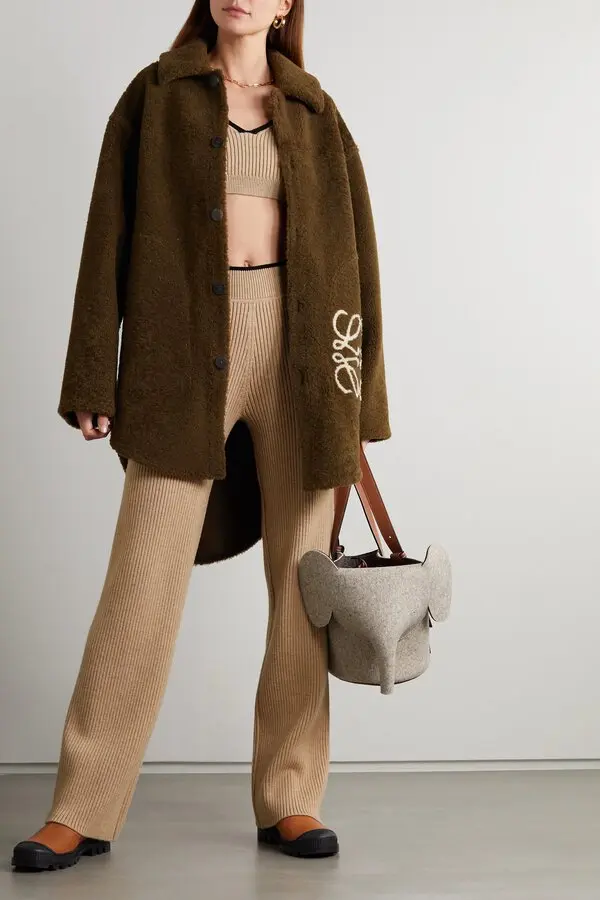 Loewe V-neck Wool Knitted Vest