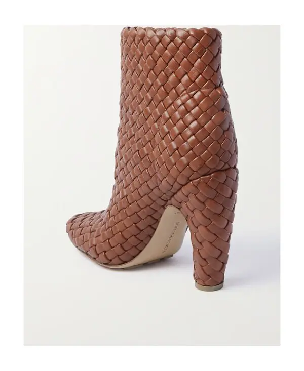 Bottega Veneta Woven Ankle Boots