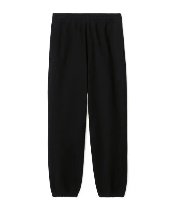 Burberry Check Printed Straight-leg Track Pants - Black