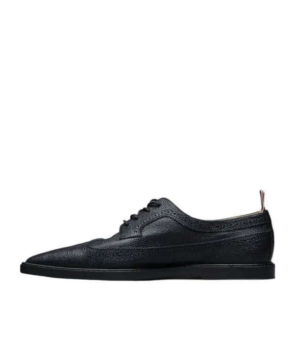 Thom Browne Pointed-toe Leather Brogues
