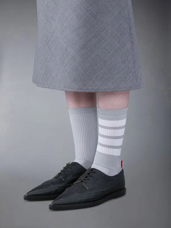 Thom Browne Pointed-toe Leather Brogues