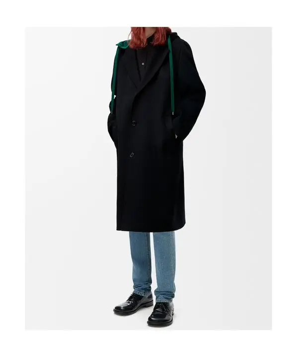 Loewe Hooded Cuff Coat