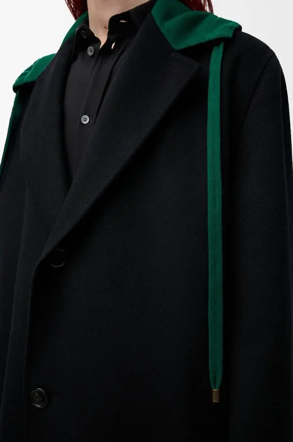 Loewe Hooded Cuff Coat