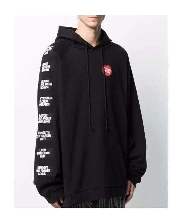 Raf Simons Logo Hoodie
