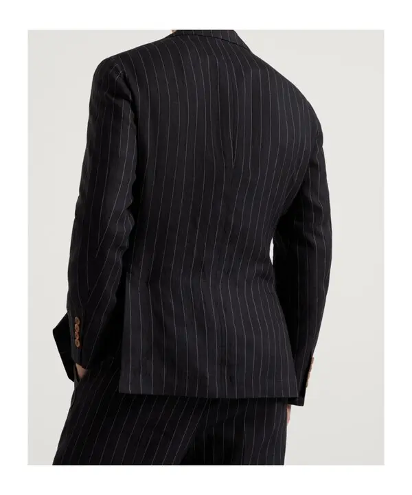 Brunello Cucinelli Striped Single-breasted Blazer
