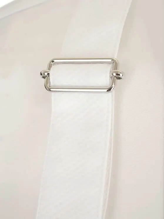 Alexander McQueen Harness Button-up Shirt - White