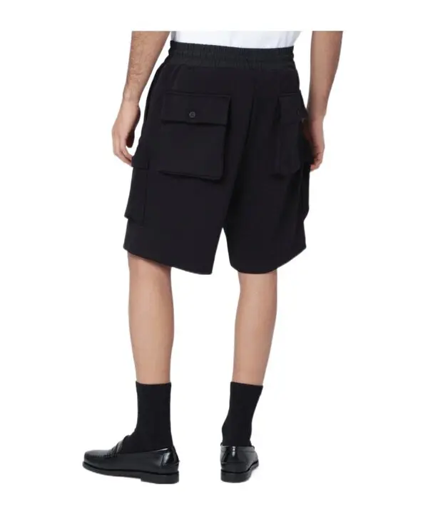 Amiri Cotton Blend Cargo Track Shorts
