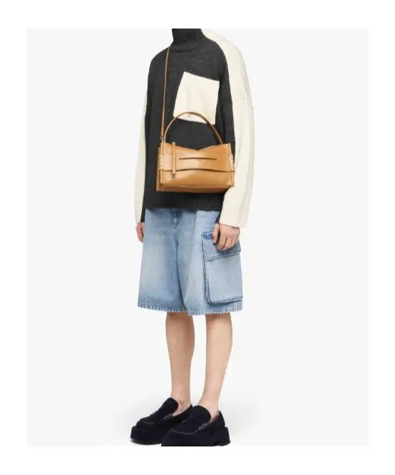 J.W.ANDERSON Jw Anderson Two Tone Patch Pocket Jumper - Black