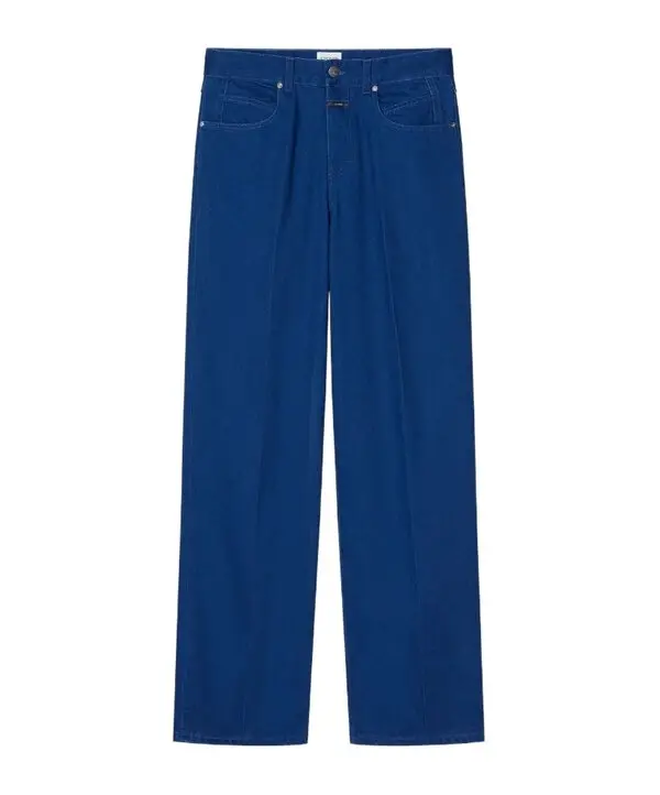 Closed Nikka Wide-leg Trousers - Blue