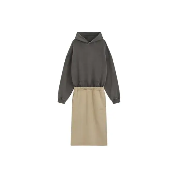 We11Done Layered Hooded Dress