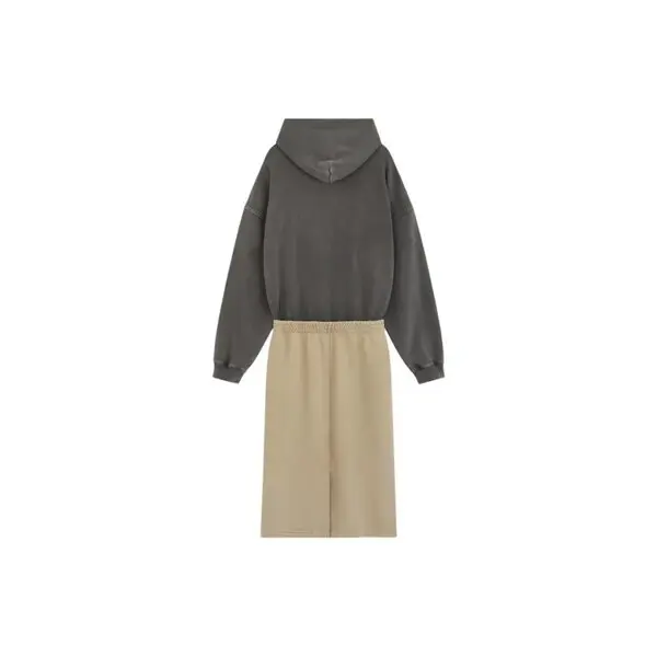 We11Done Layered Hooded Dress