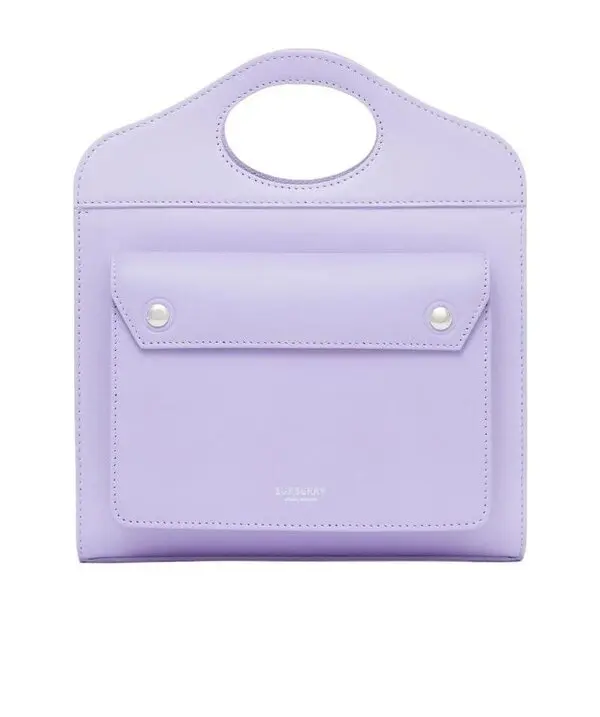 Burberry Mini Leather Pocket Bag